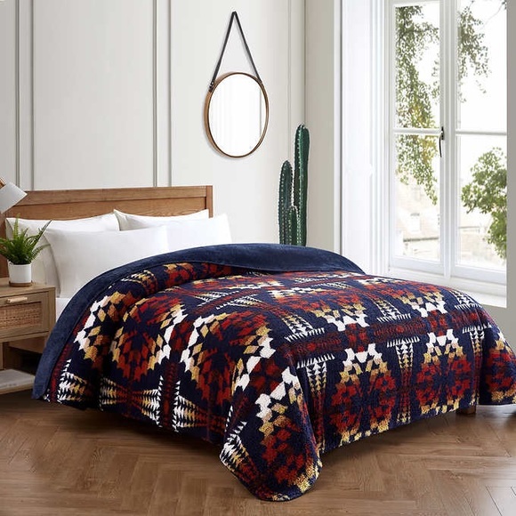 Pendleton | Bedding | Pendleton Sherpa Fleece Blanket King Legend Lake ...